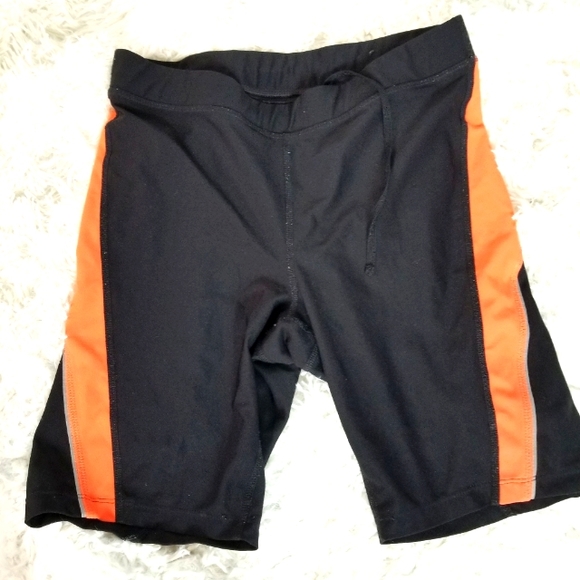Xersion | Shorts | Xersion Womens Size Med Fitted Black And Orange ...